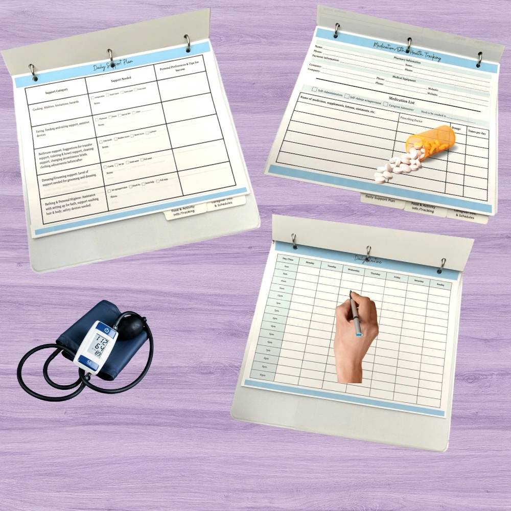 Caregiver Organizer & Planner – Senior Care Solutions